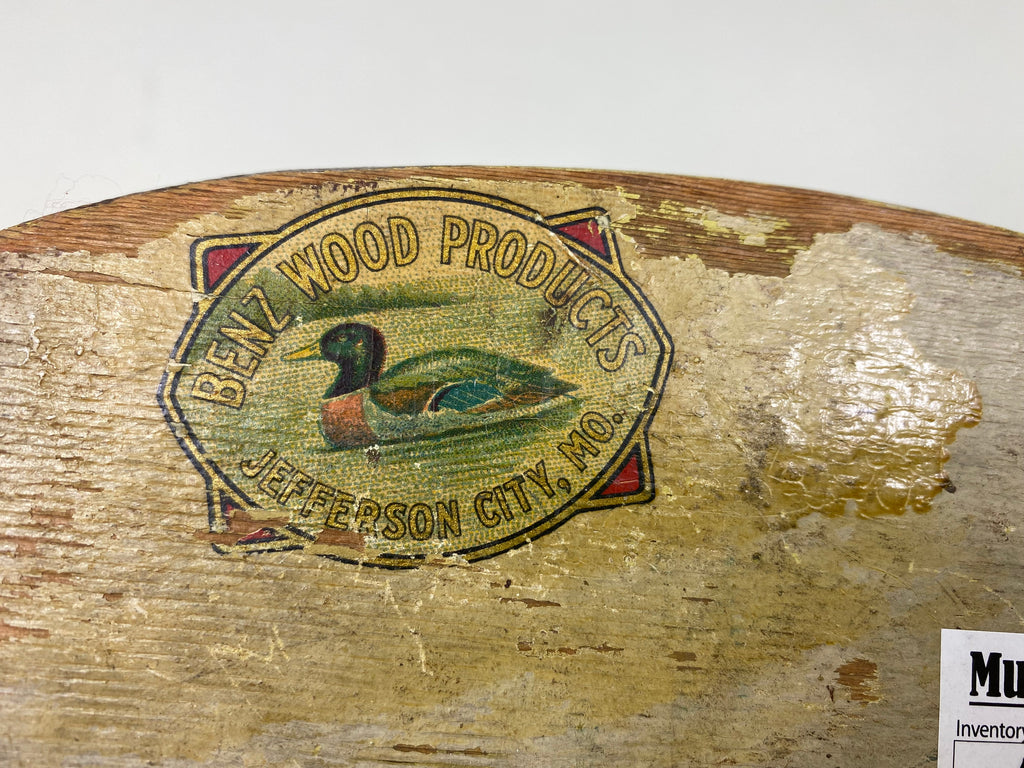 Benz Factory Mallard Drake with Benz Label (#5275) - Muddy Water Decoys