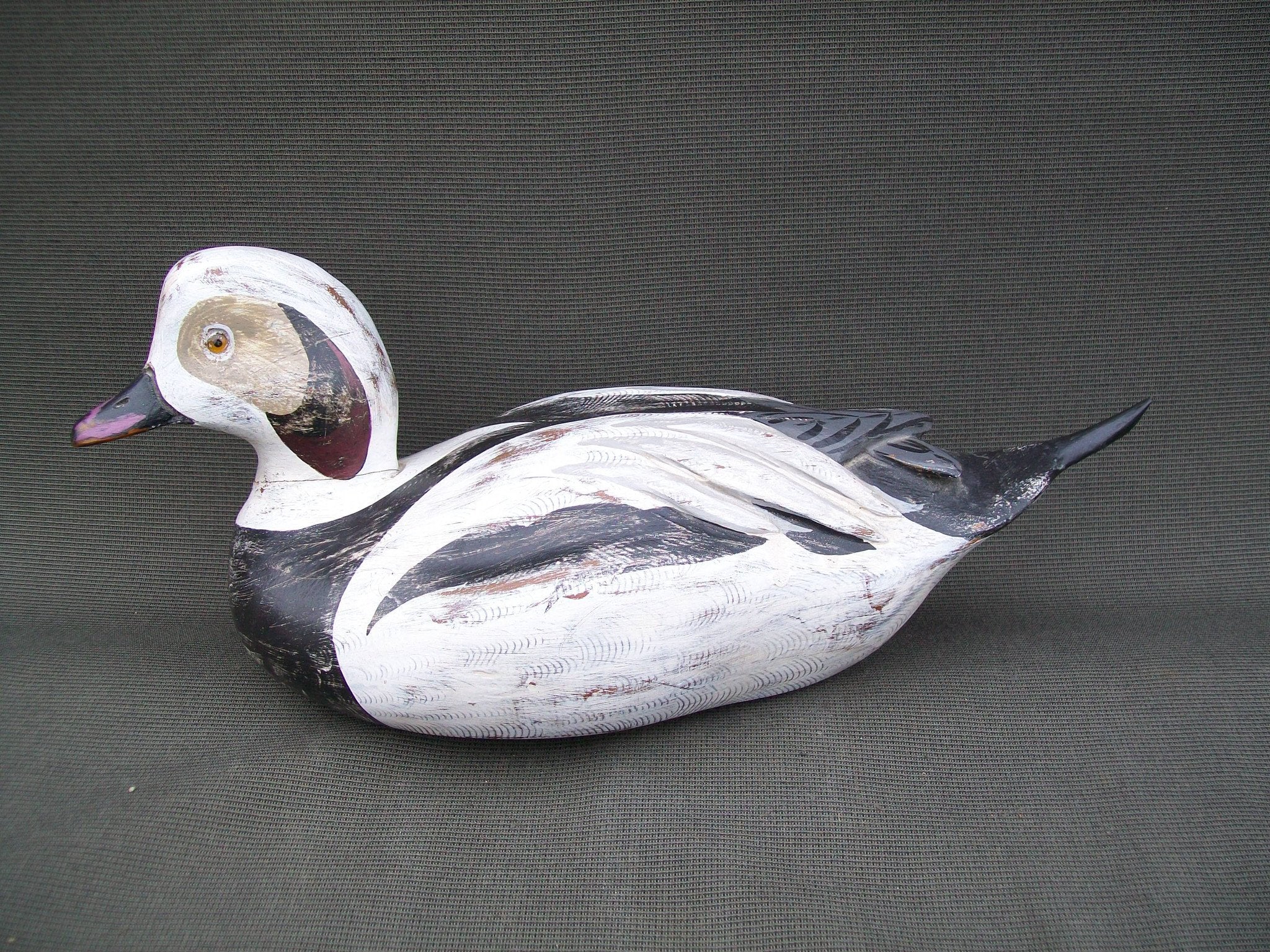 Old Squaw by Charles Moore, signed dated | Dekalb Illinois carver ...