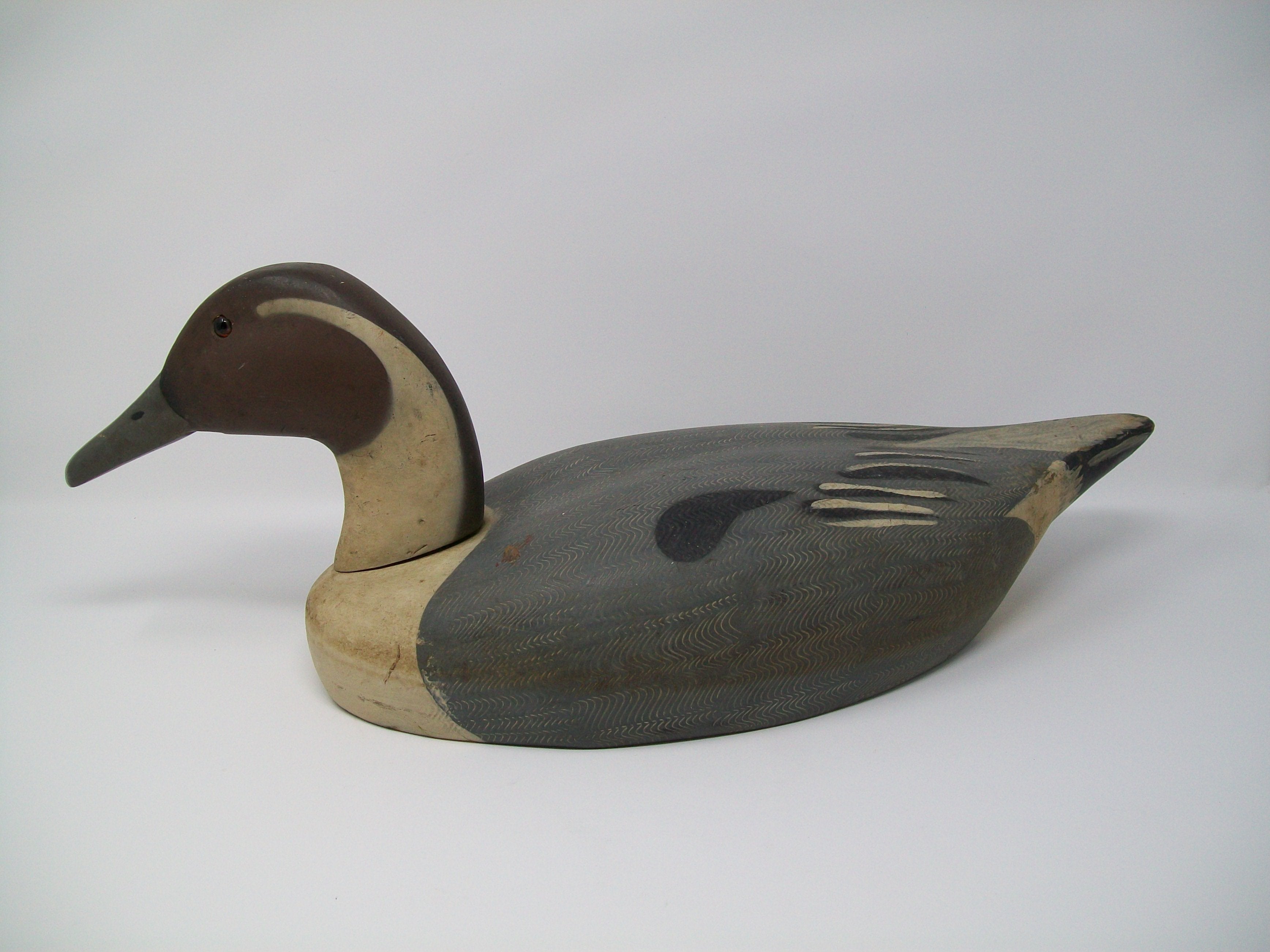 Decoys Unlimited Pintail Drake Erie Pennsy | DU pintail decoy - Muddy ...