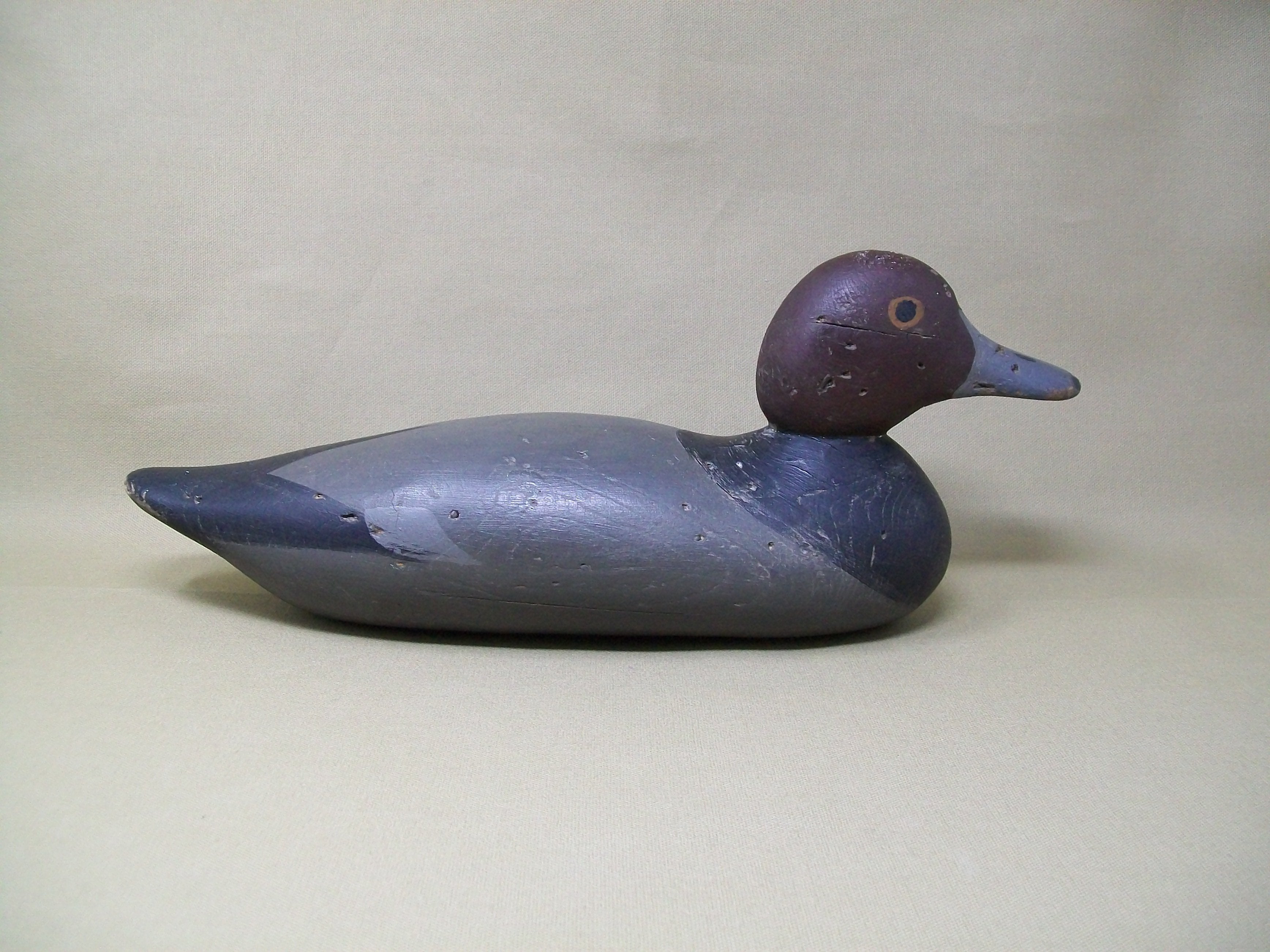 Mason Red Head Painted Eye- Circa 1920's (#3357) - Muddy Water Decoys