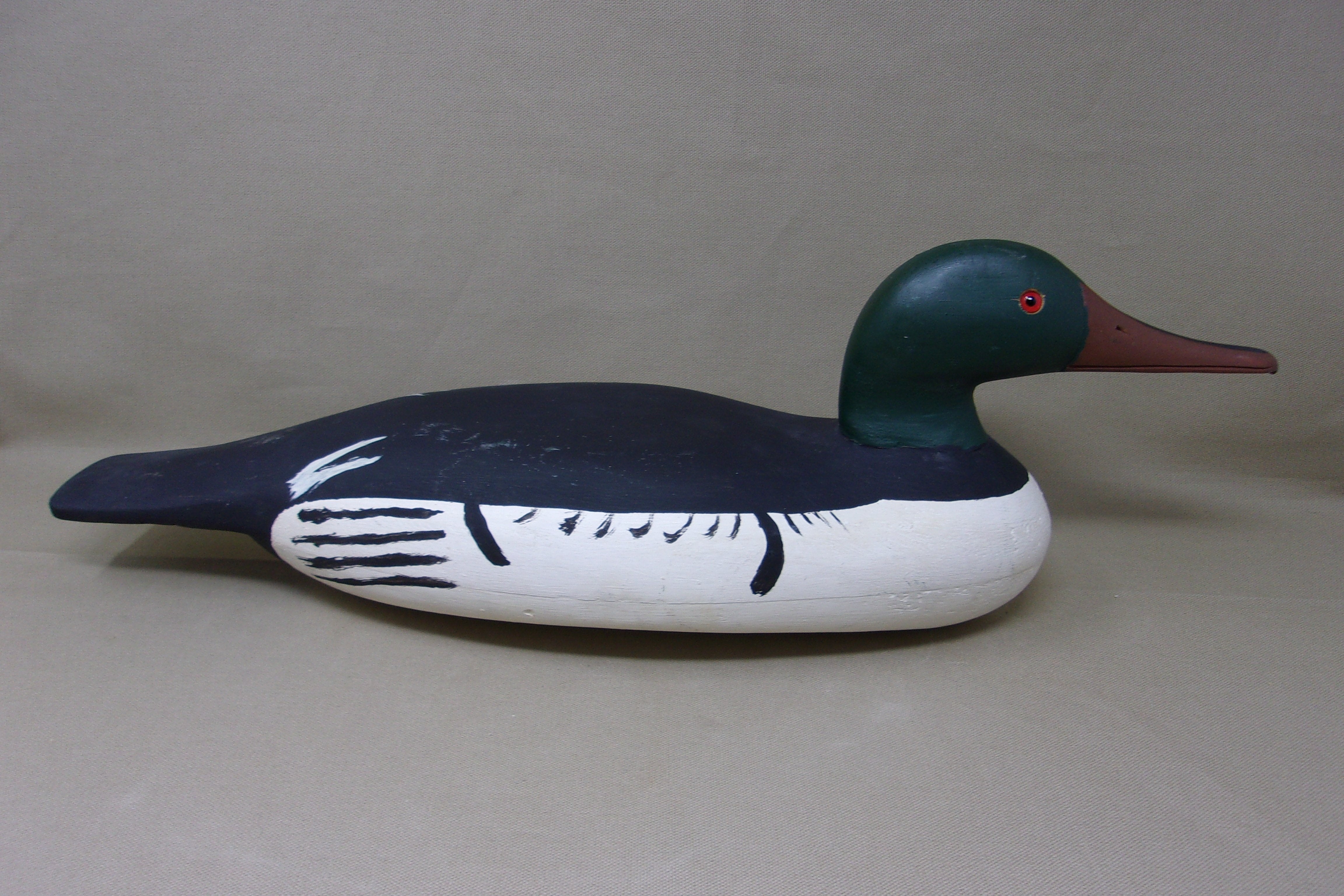 Charles Schoenheider, Jr. Merganser (#3747) - Muddy Water Decoys