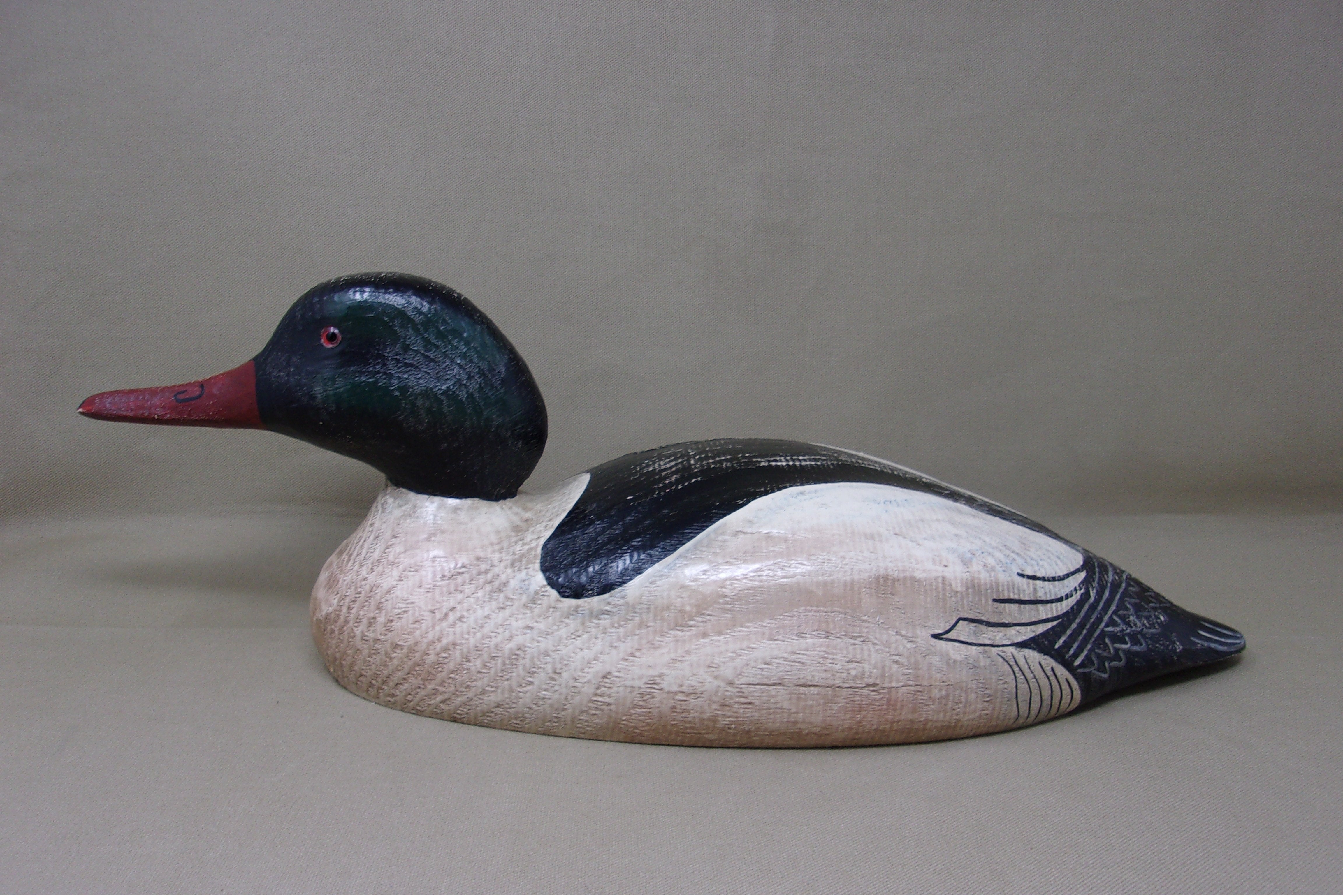 Rare Herters 1893 Series Common Merganser (#4246) - Muddy Water Decoys