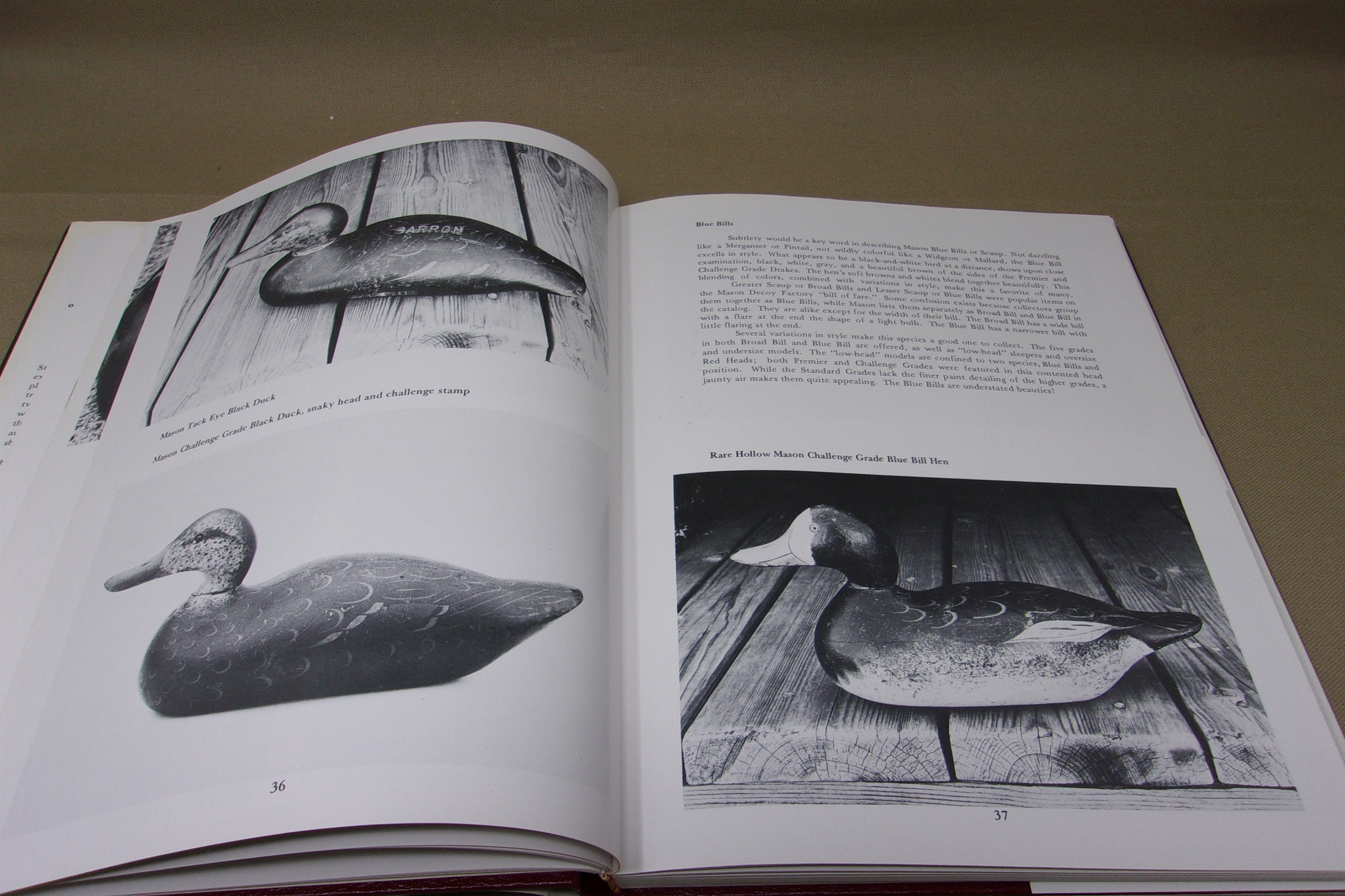 Factory Decoys of Mason, Stevens, Dodge, and Peterson - hard cover boo ...