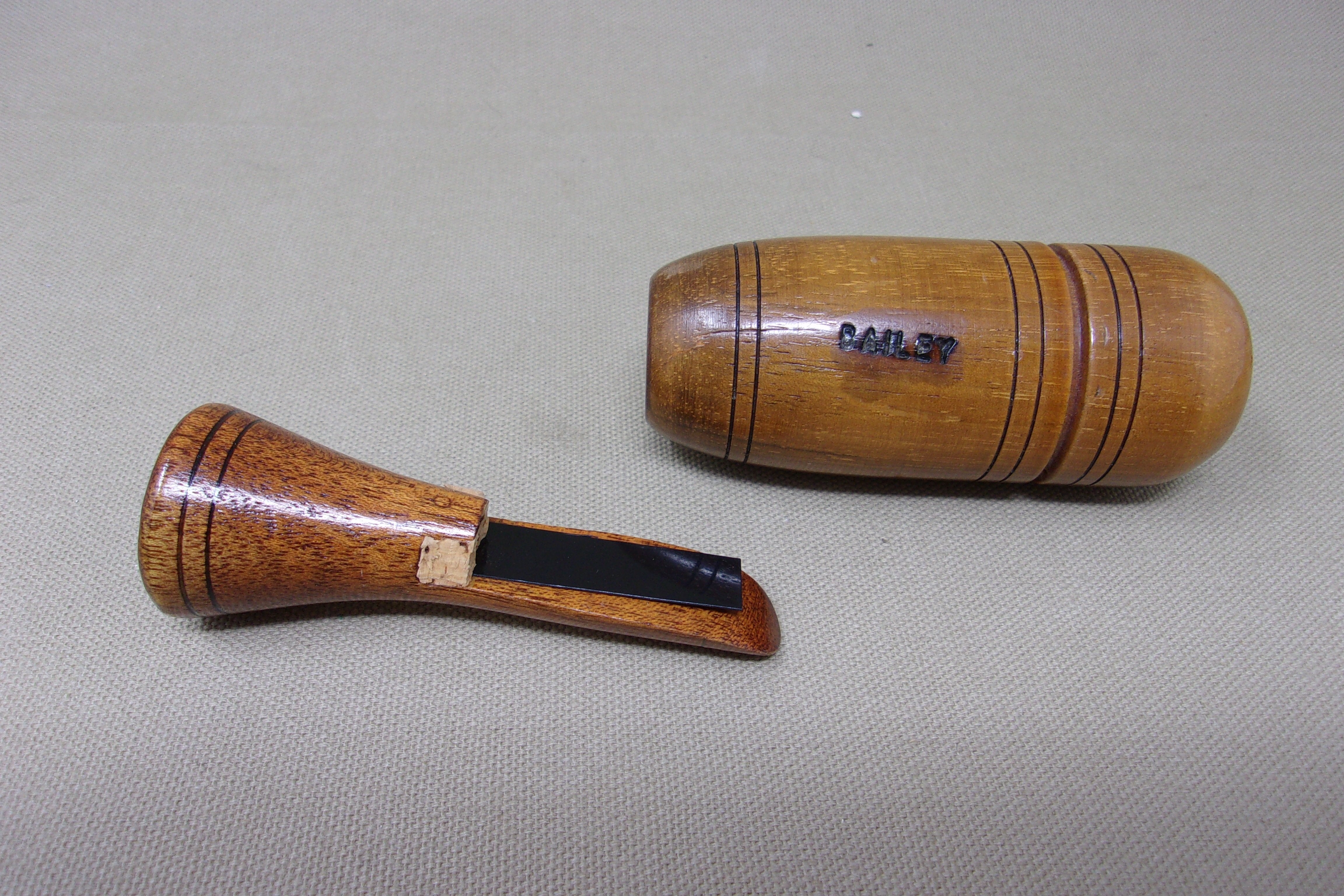 Fred Bailey Duck Call, Brand on Barrel (Q98) - Muddy Water Decoys