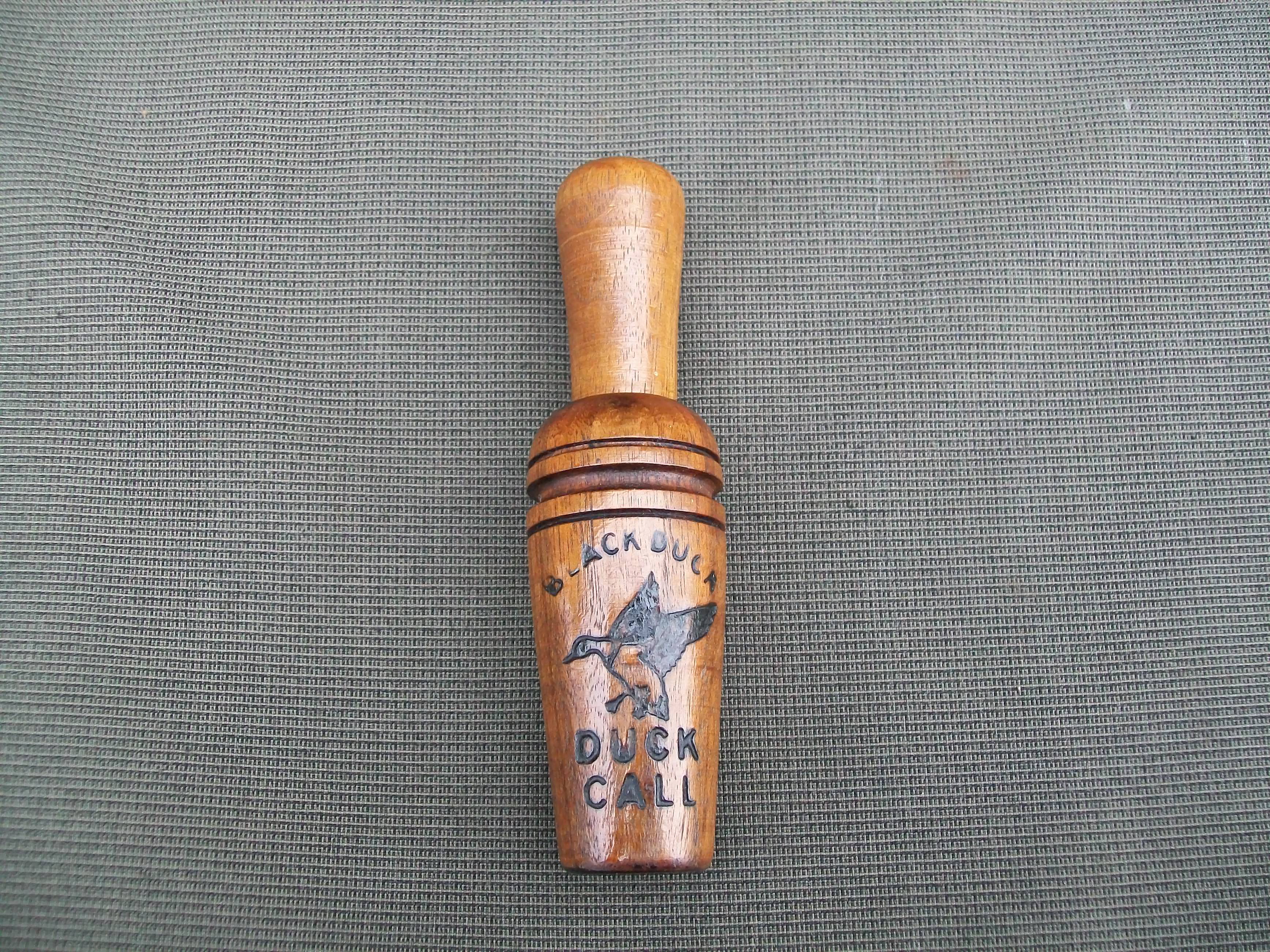 Black Duck wooden Duck Call - Muddy Water Decoys