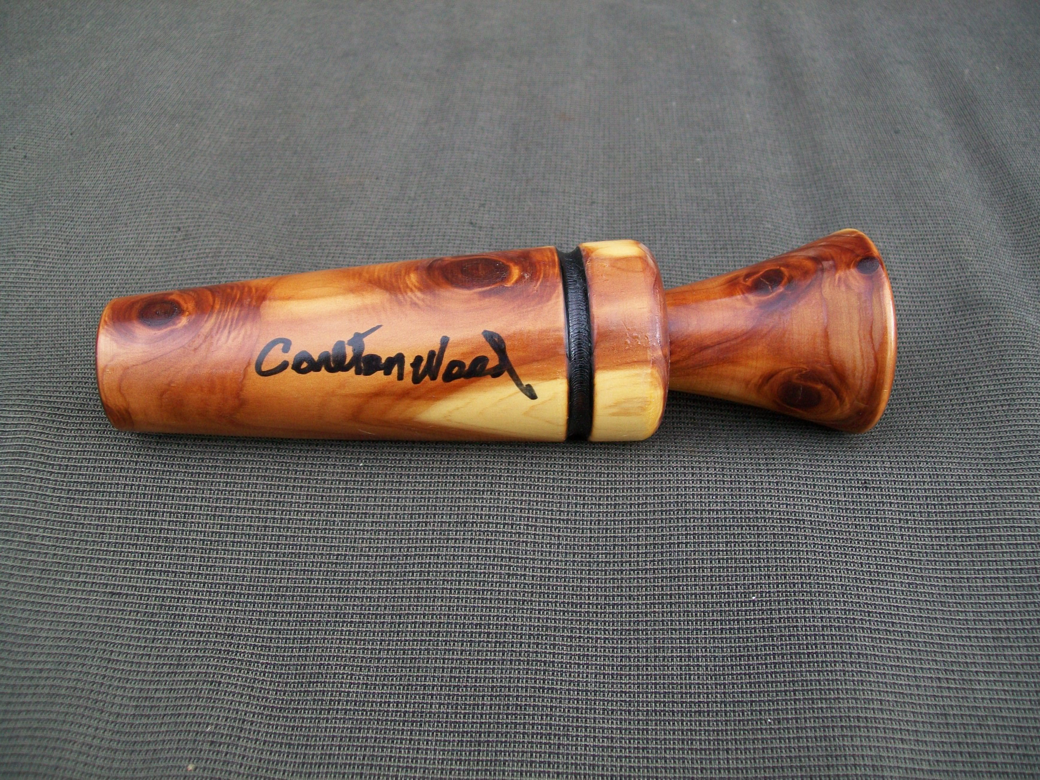 Carlton Ward Wooden Duck Call | unique duck call marbled wood duck call ...